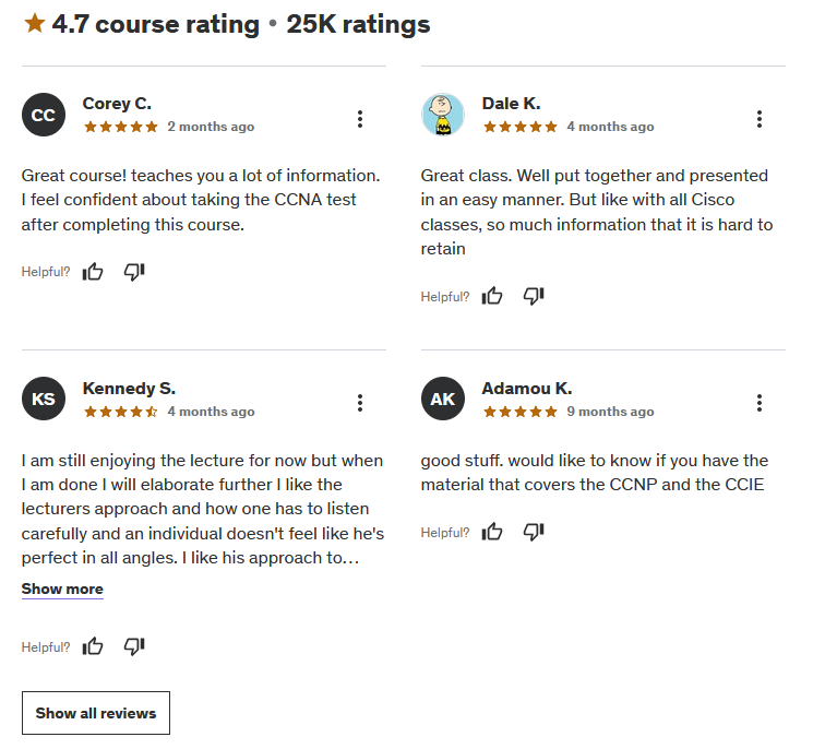 Review: Udemy’s CCNA 2020 200-125 Video Boot Camp With Chris Bryant ...